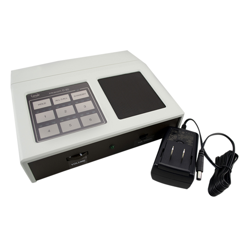 3M D20-481BB-A9146 D20 Intercom with XLR FLEX MIC 6 Station Exchange