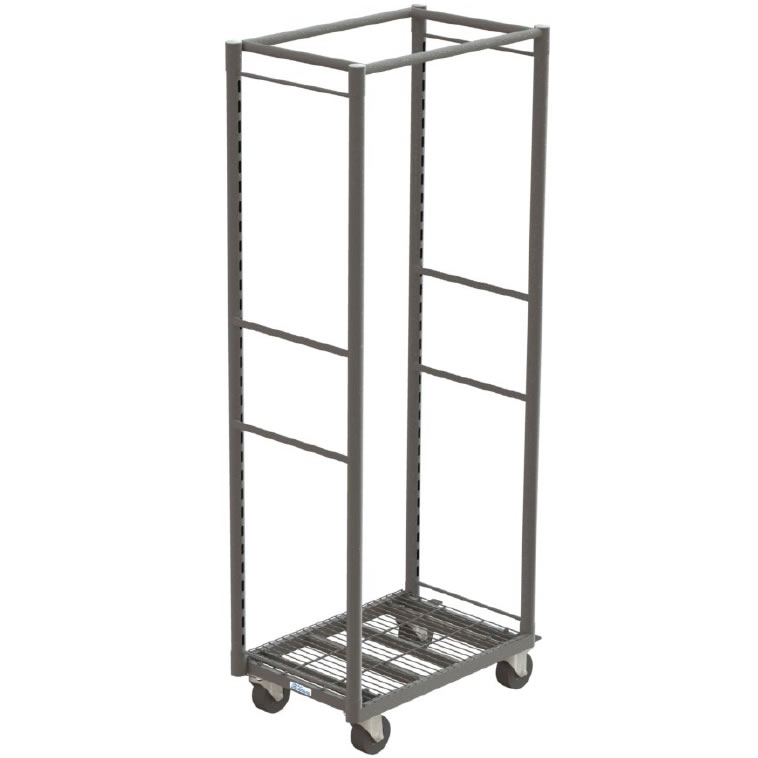 MSS1870-R1 Mobile Stocker Complete with Casters & Base Shelf