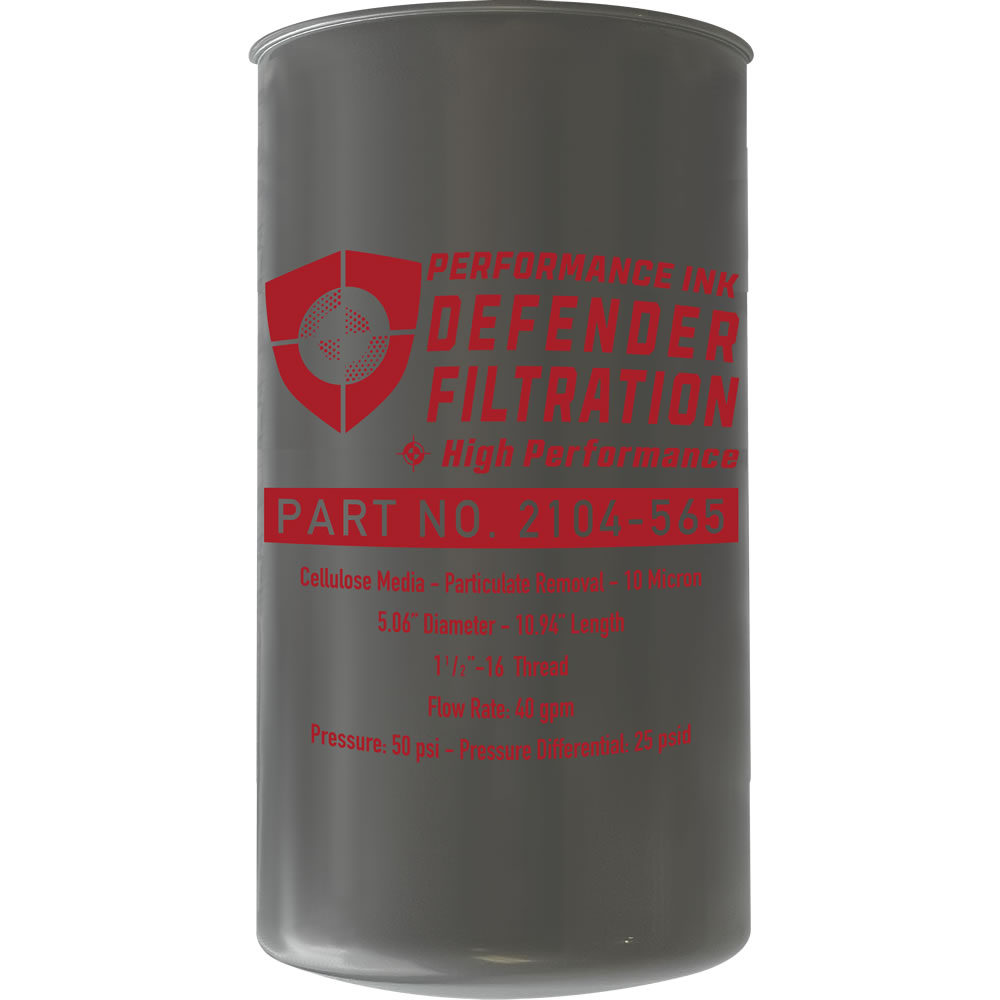 Performance Ink PI-2104-565 810-10 Micron High Performance Fuel Filter