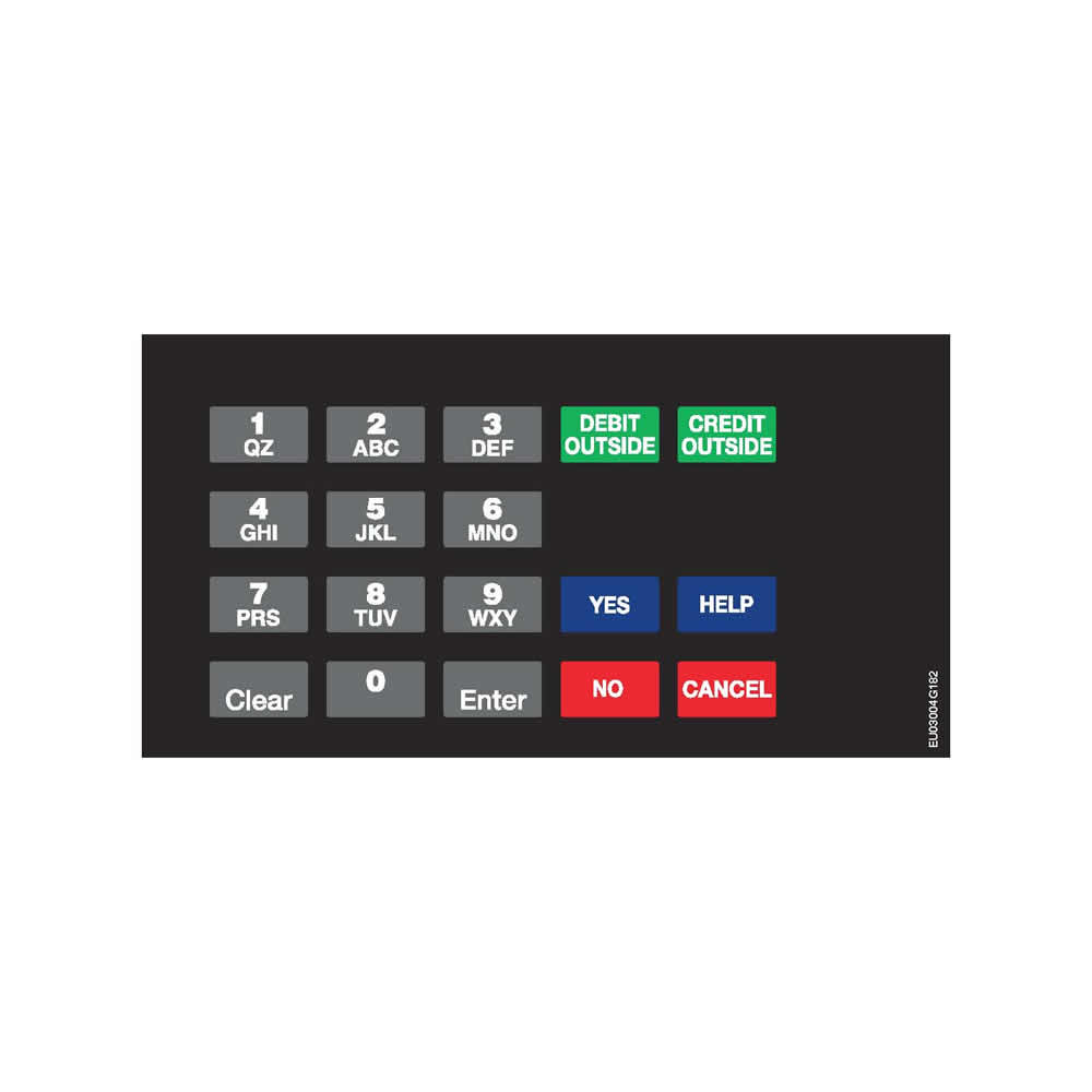 Gilbarco EU03004G182 ENC/ECL CRIND KEYPAD
